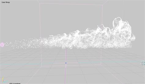 Using Smoke To Create Exportable Particles Particles And Physics Simulations Blender Artists