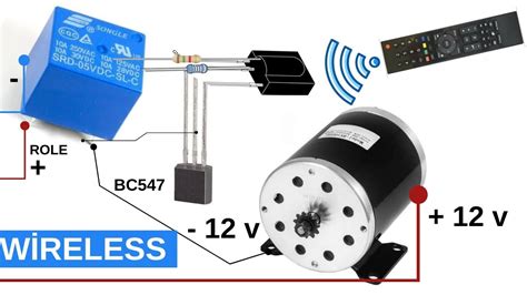 Tv Kumandasi İle Motor ÇaliŞtirma Wİreless Control Youtube