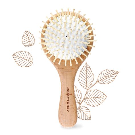 Brosse à Cheveux En Bois De Hêtre Aroma Zone
