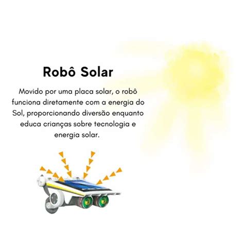 Robótica Educacional Kit Robô 13 Em 1 Energia Solar