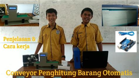 Conveyor Penghitung Barang Otomatis Menggunakan Arduino Uno Dan