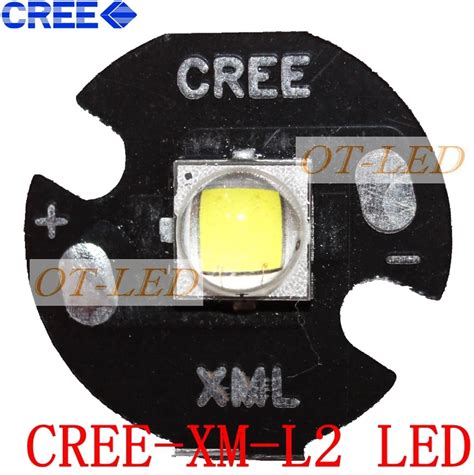 Free shipping!5PCS CREE XML2 LED XM L2 T6 U2 10W WHITE High Power LED ...