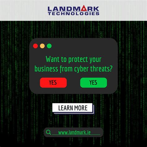 Cybersecurity Businessprotection Landmark Technologies