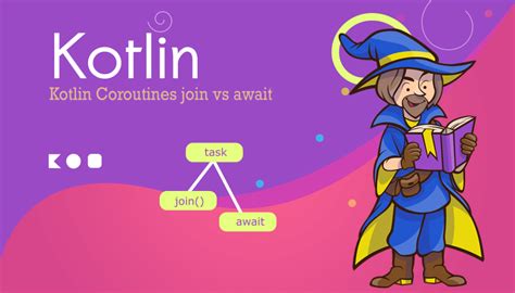 kotlin coroutines join vs await handling explicit jobs [examples