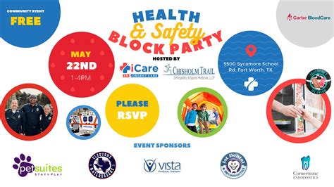 Health And Safety Block Party Presented By Icare Er And Urgent Care