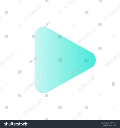 Play Button Flat Gradient Color Ui Stock Vector Royalty Free 2237872507 Shutterstock