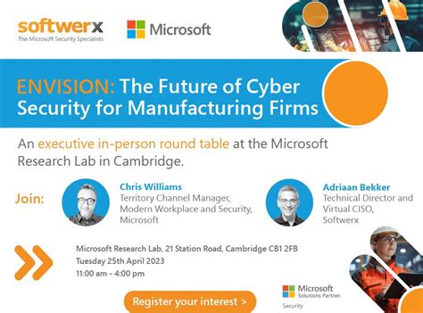 Microsoft Security Insights For Uk Manufacturing On Linkedin Cybersecurityevent
