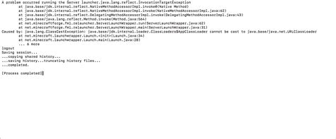 cannot open server support and bug reports forge forums