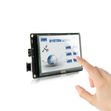 SCBRHMI Inch UART HMI Smart TFT LCD Embedded Touch Display Module Support Interface RS
