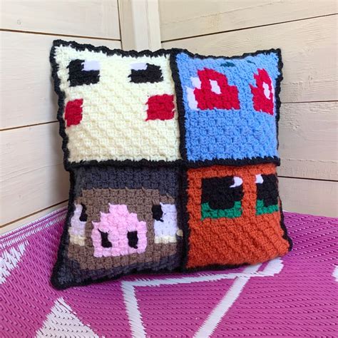 Pokemon Crochet Block Series Crochet Corner To Corner Pokemon Block