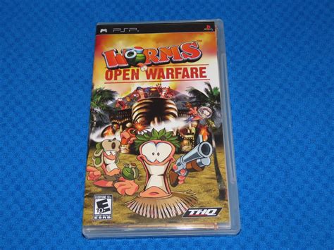 Worms Open Warfare Sony Psp Video Game Complete With Game Case And Manual Etsy
