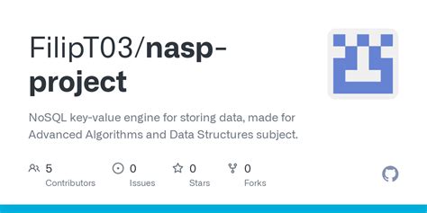GitHub FilipT Nasp Project NoSQL Key Value Engine For Storing Data Made For Advanced