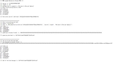 hash length extension attack（哈希长度扩展攻击） secrypt agency