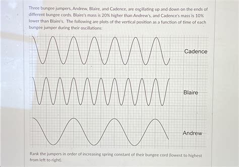Three Bungee Jumpers Andrew Blaire And Cadence