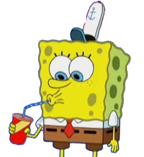 Spongebob Drinking Soda Render By Jakeyt2009 On Deviantart