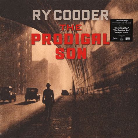 Ry Cooder The Prodigal Son Lp