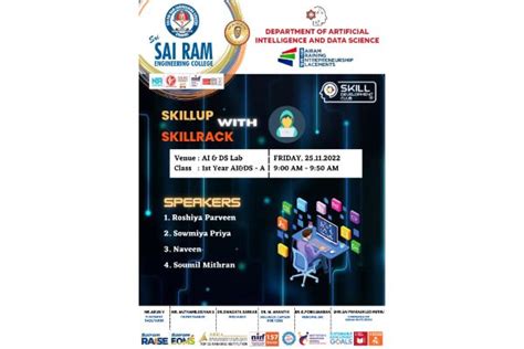Skillup With Skillrack” On 25rd November 2022 Artificial Intelligence And Data Science Ai Ds