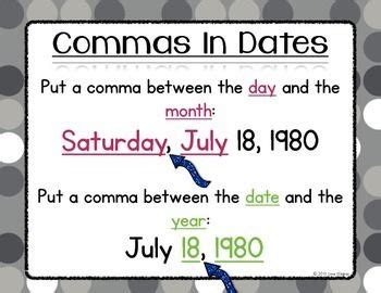 Do You Put A Comma After A Month And Year Gracelyn Has Wilson