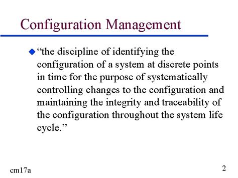 Elements Of Software Configuration Management Edward Bersoff Ieee