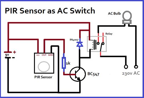 Pir Alarm Sensor Wiring Occupancy Sensor Switch Wiring Diagr