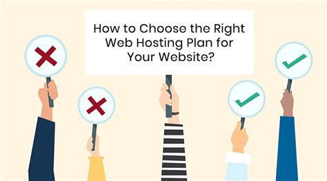 How To Choose The Right Web Hosting Plan For Your Website Host