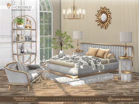 The Sims Resource Clouzot Patreon Sims 4 Bedroom Sims 4 Cc