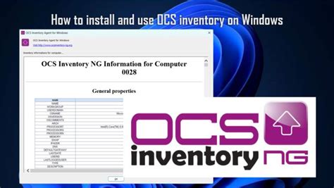 Install And Use Ocs Inventory On Windows Techdirectarchive