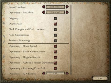 Dickplomacy Reloaded 18 Warband Эпоха турниров Моды Gamesource