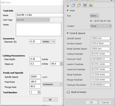 solved multicam 3000 reading maxed feed speeds from fusion 360
