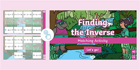 👉 Ks1 Finding The Inverse Maths Matching Game Twinkl