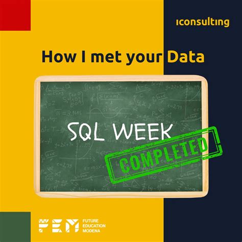 Iconsulting On Linkedin Howimetyourdata Dataskills Datamanagement Sql