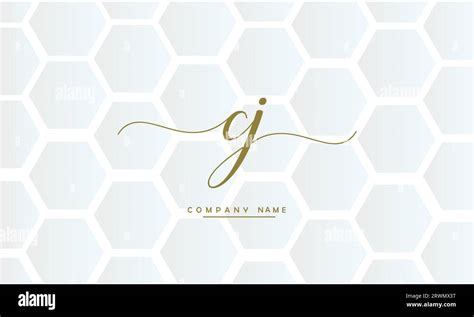 Cj Jc Abstract Letters Logo Monogram Stock Vector Image And Art Alamy