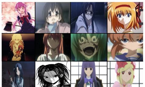 Top 50 Best Yandere Anime Characters Of All Time Qpndja
