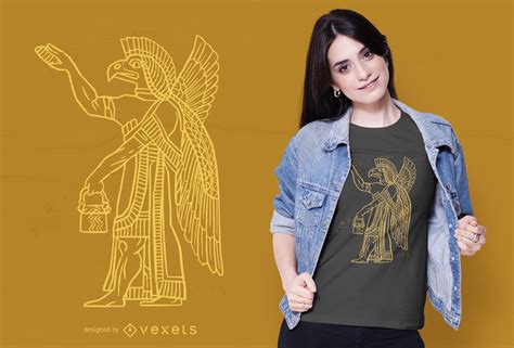 Anunnaki T Shirt Design Vector Download