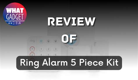 Ring Security Special Ring Alarm 5 Piece Kit And Outdoor Siren What Gadget