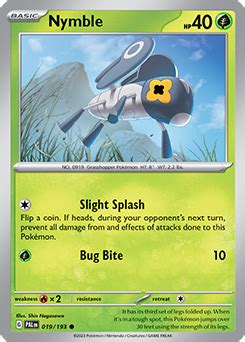 Nymble Pokédex