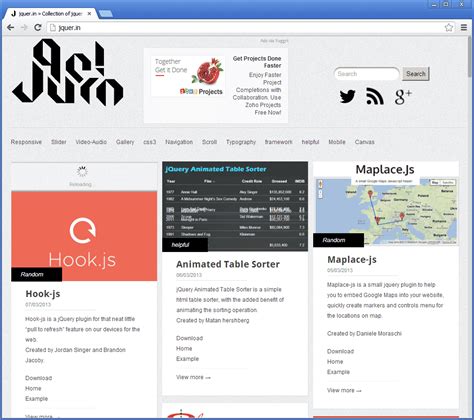 Top 10 Resources For Jquery Plugins