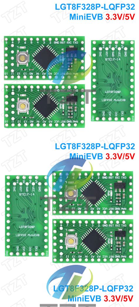 hot lgt8f328p lqfp32 minievb 3 3v 5v แทนที่ pro mini atmega328p ใช้งาน