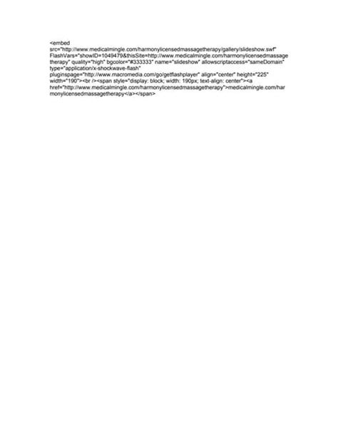 slideshow embed code rtf physical therapy wellness
