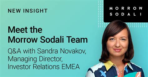 Morrow Sodali On Linkedin Meet The Morrow Sodali Team Spotlight On