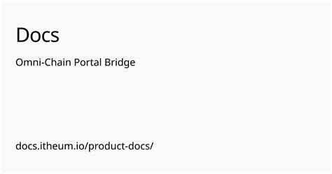 token bridge itheum docs