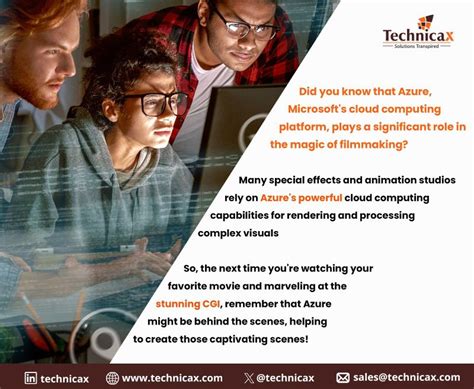 Technicax On Linkedin Azure Cloudcomputing Filmmakingmagic