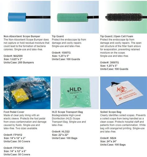 Scope And Tip Guards Foot Pedal Covers And Scope Transport Bags