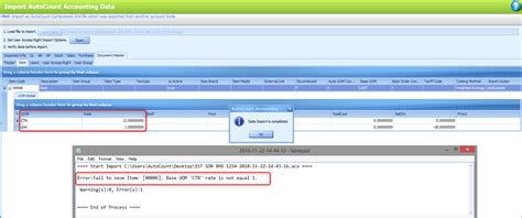 Troubleshooting Import Data Error Fail To Save Item 00006 Base Uom