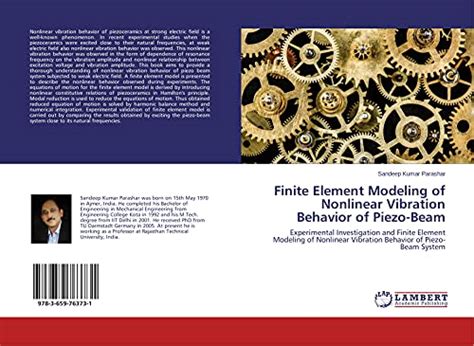 buy finite element modeling of nonlinear vibration behavior of piezo