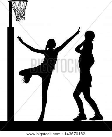 Netball Images Illustrations Vectors Free Bigstock
