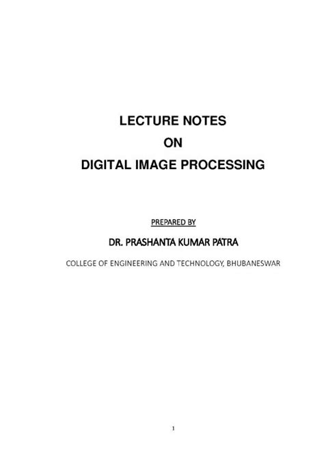Processing Pdf Digital Image Processing