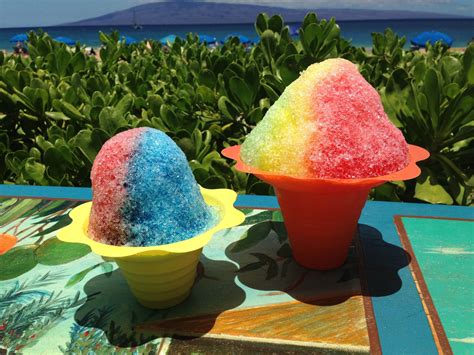 Try An Adult Shave Ice From Our Mai Tai Bar Rum Rainbowspiked