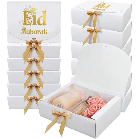 5 10pcs Eid Al Adha Box Sheep Eid Mubarak Have A Eid Candy T Boxes