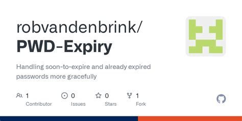Github Robvandenbrink Pwd Expiry Handling Soon To Expire And Already Expired Passwords More